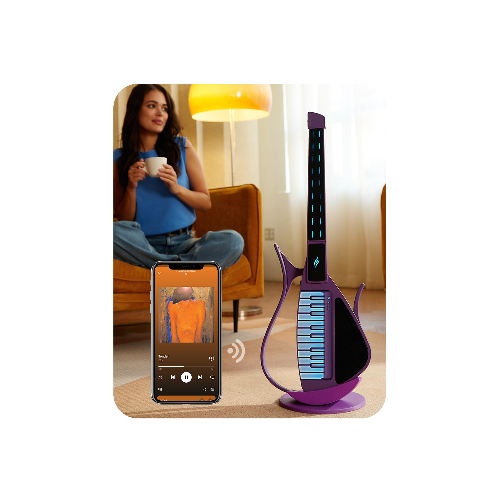 Enya Cyber-G: New Era Backing Stringless Guitar