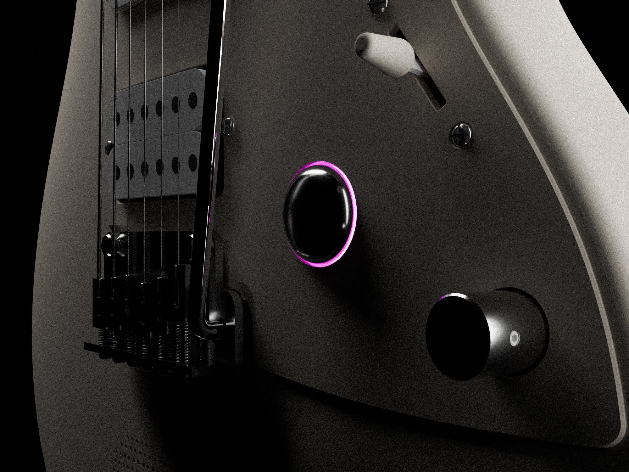 Enya Inspire: Carbon Fiber Super Strat Smart Guitar