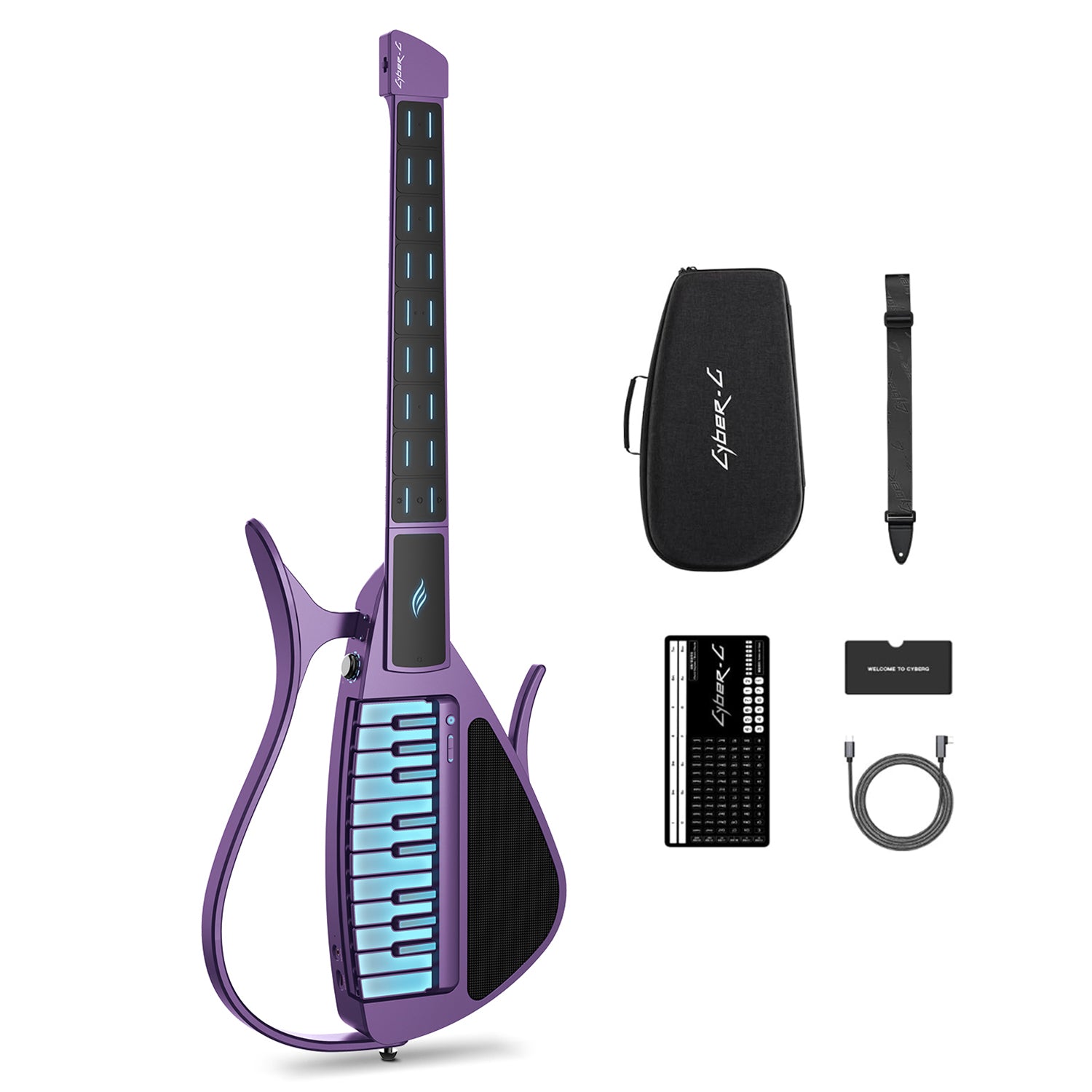 Enya Cyber-G: New Era Backing Stringless Guitar