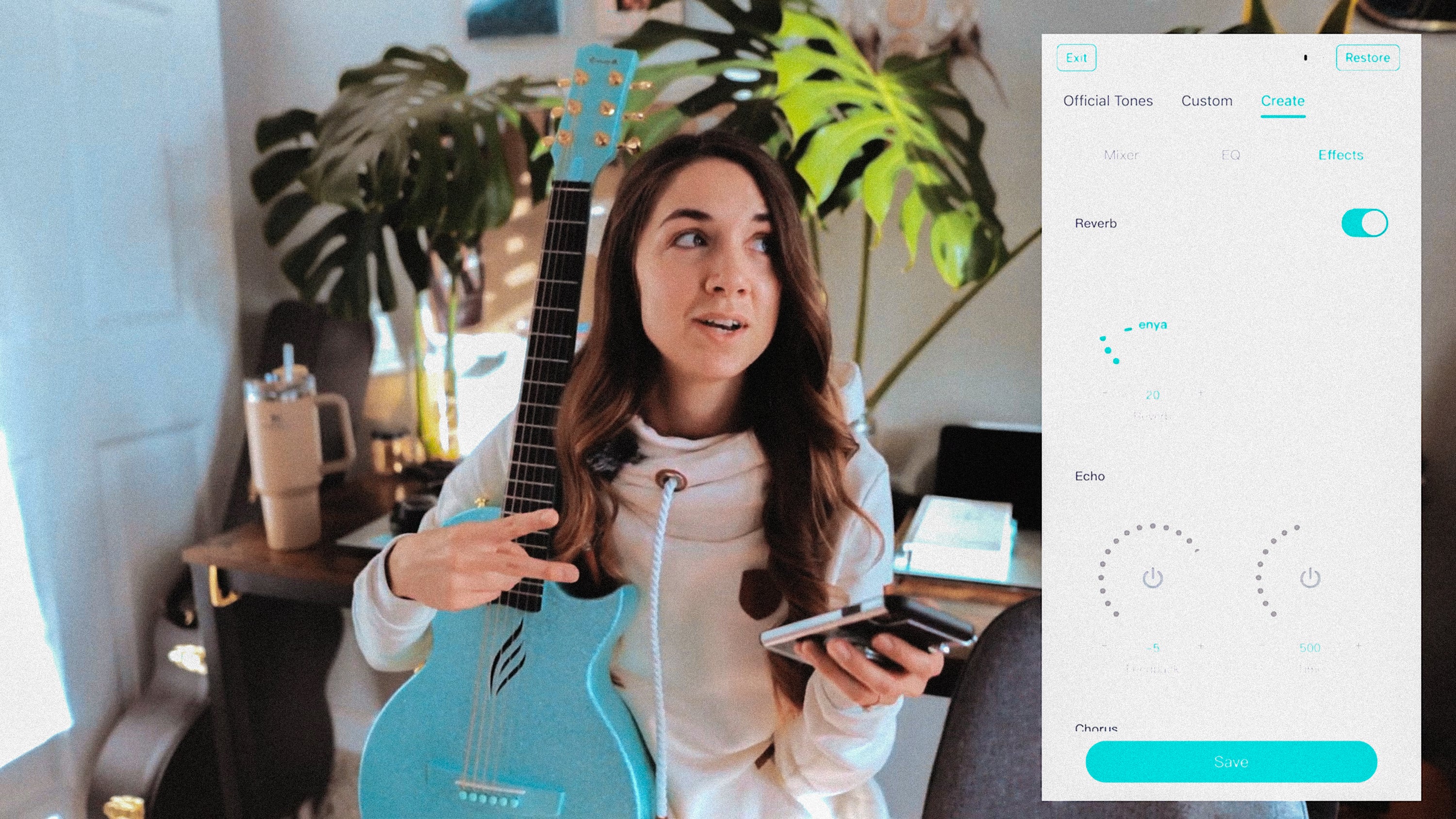 Nova Go Sp1: Carbon Fiber Electric Acoustic Travel Guitar