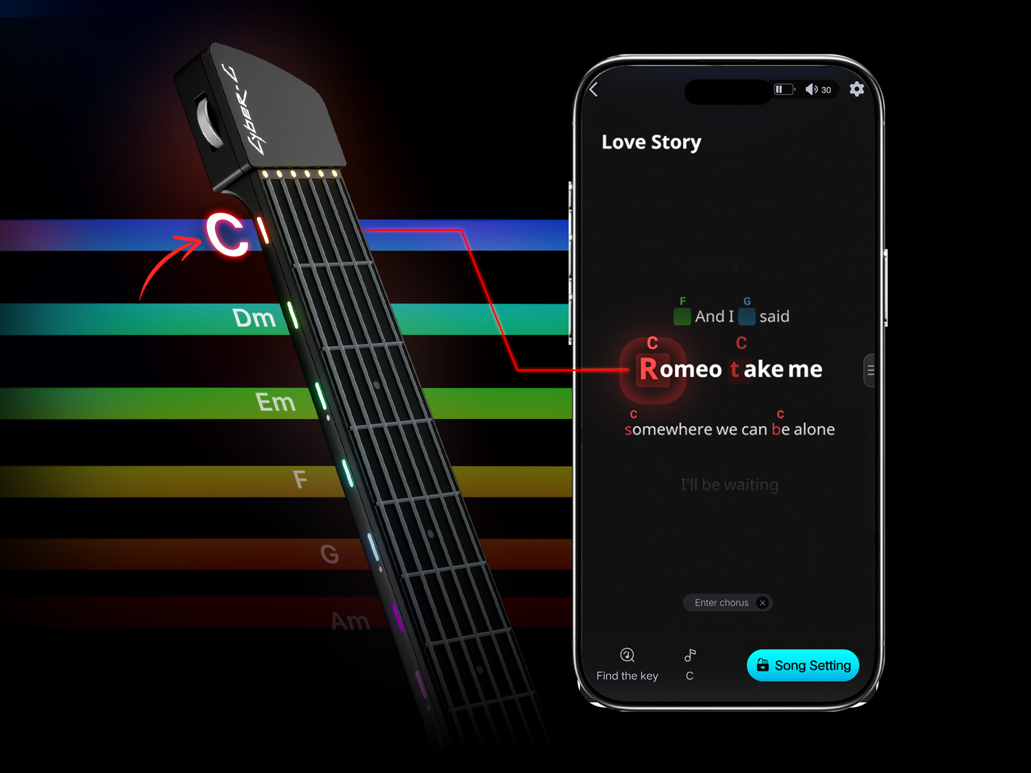 Cyber-G Guitar String Model