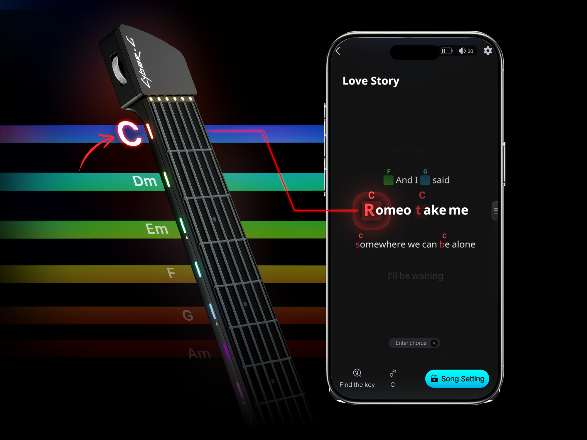 Cyber-G Guitar String Model